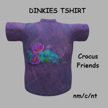 Second Life Marketplace - NN Dinkies Tshirt Crocus Friends